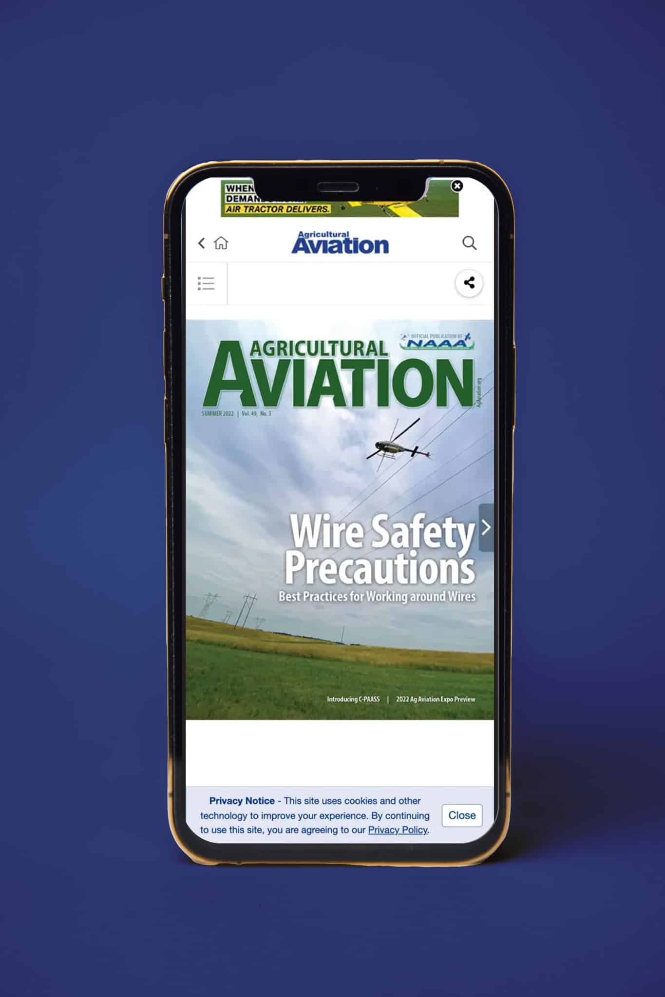 Agricultural Aviation App - National Agricultural Aviation Association