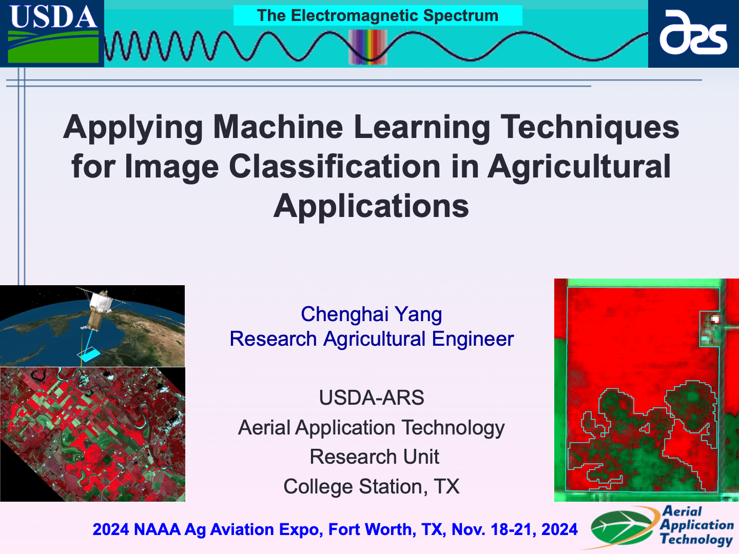 Aerial Application Technology Research Sessions - National Agricultural ...
